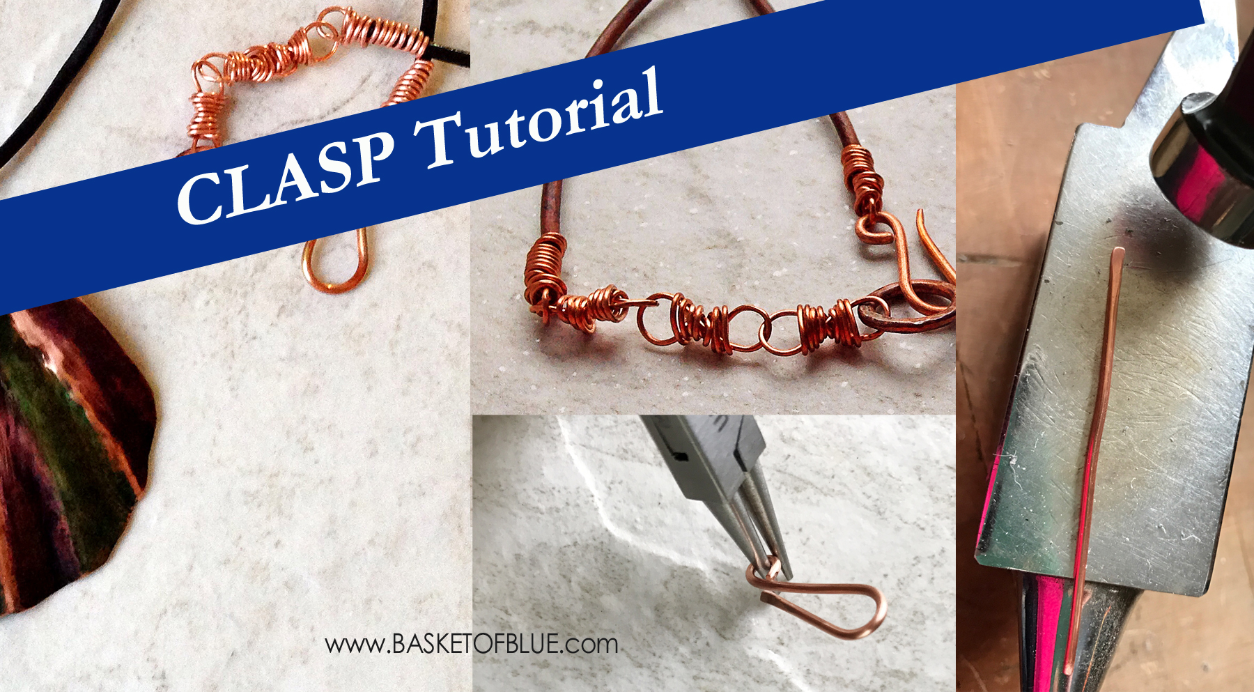 How to Make the Easiest Hook Clasp – Basket of Blue