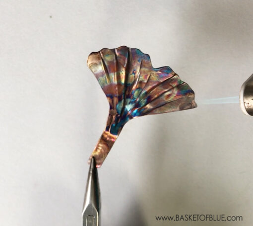 How to Flame Paint Copper – Basket of Blue