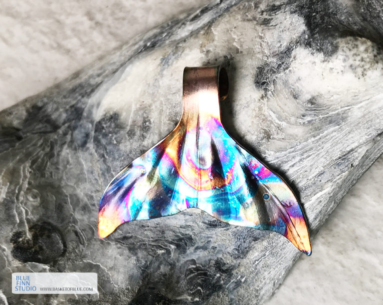 How to Flame Paint Durable Colors on Copper – Basket of Blue