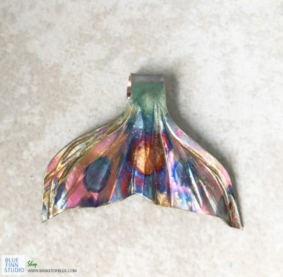 How to Flame Paint Durable Colors on Copper – Basket of Blue