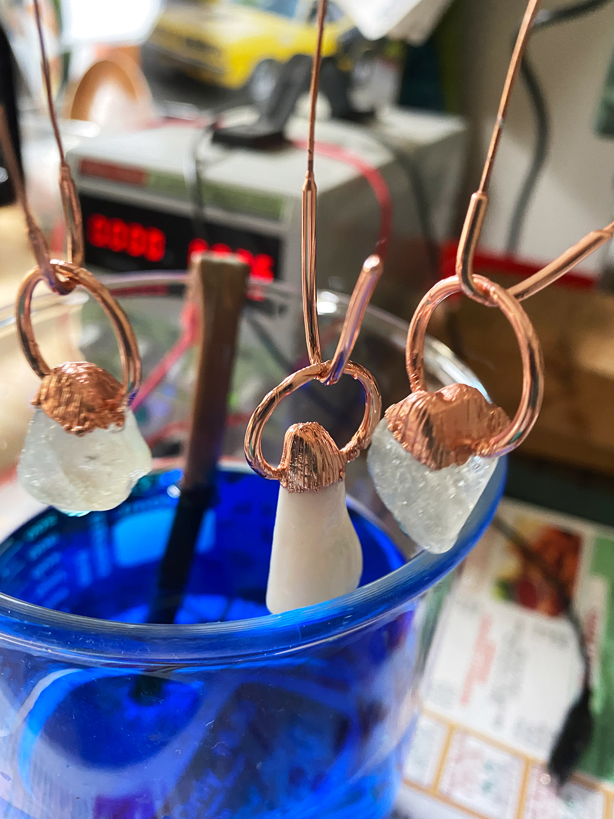 Electroforming Tutorial – Basket of Blue