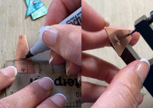 Riveting Tutorial – Basket of Blue